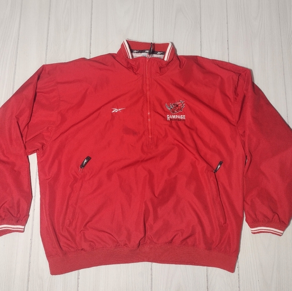 Reebok | Jackets & Coats | Reebok Mens Xl Full Zip Up Windbreaker Track ...